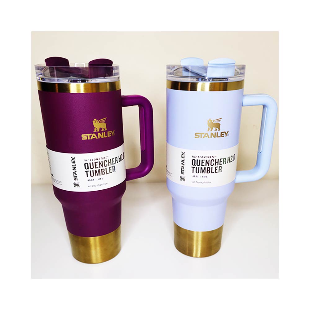 Stanley Quencher The Flowstate Tumbler 40oz Gold Edition - kidzmercado.com
