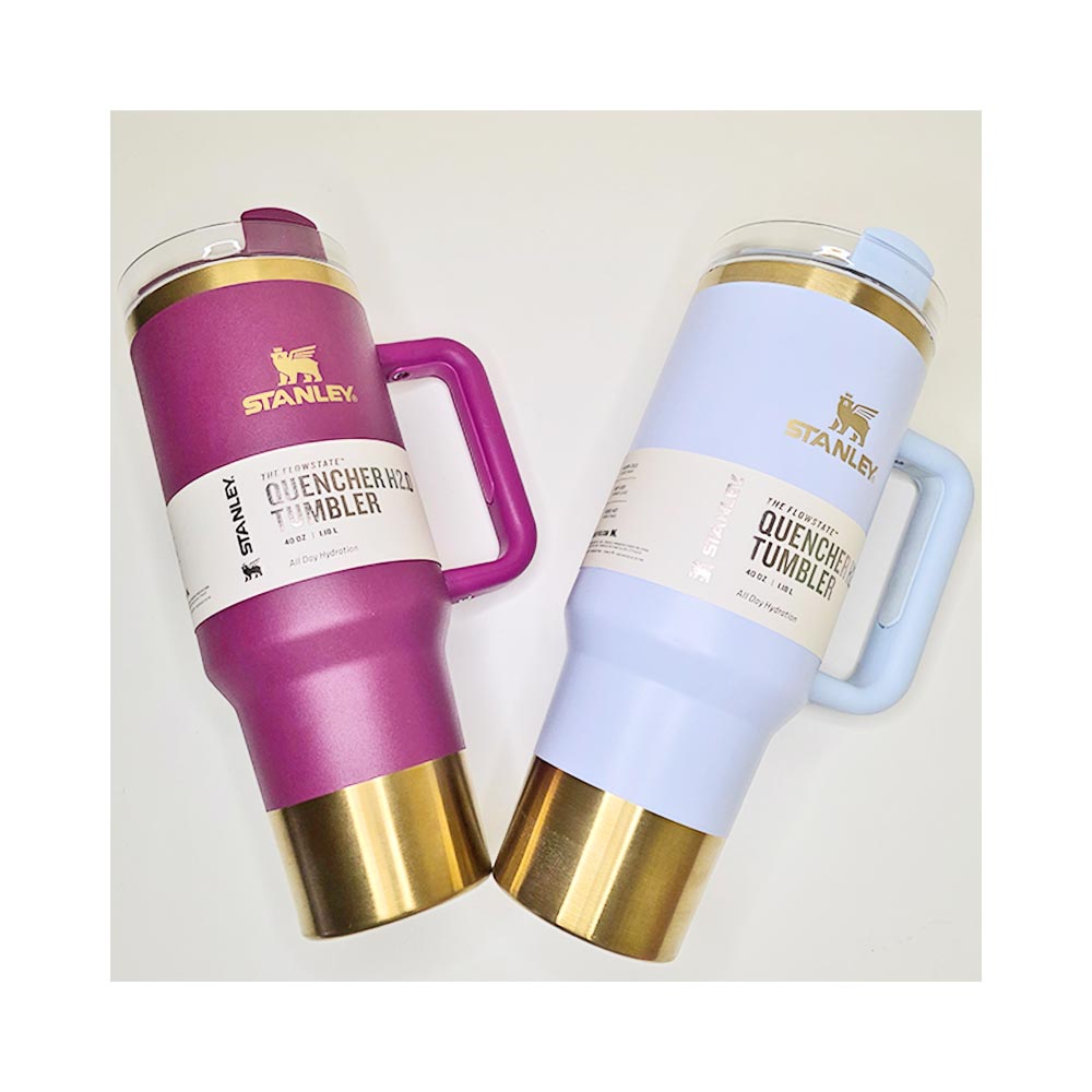Stanley Quencher The Flowstate Tumbler 40oz Gold Edition - kidzmercado.com